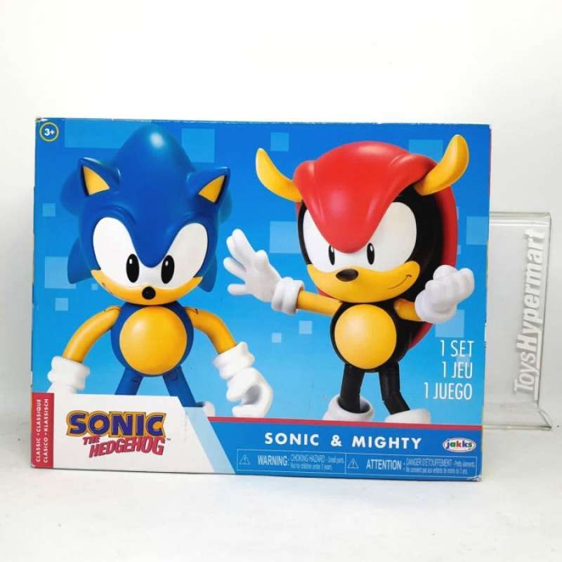 Jual Ori Sonic The Hedgehog Sonic & Mighty Exclusive 2 Packs Jakks Di ...