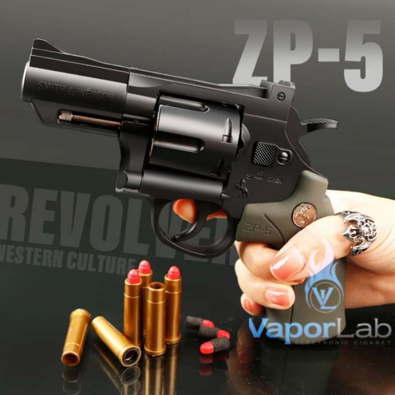 Jual Pistol Mainan Water Gel Soft Dart Toy Gun Python Zp5 Revolver Wgg ...