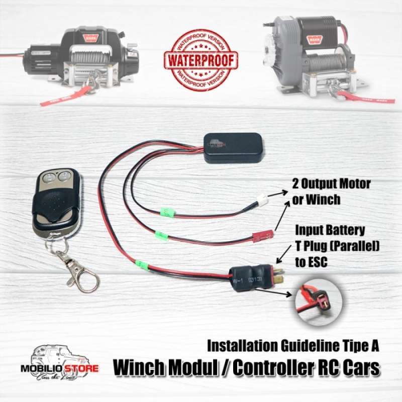 Jual Active Winch Module Speed Controller Rc Adventure With Remote ...
