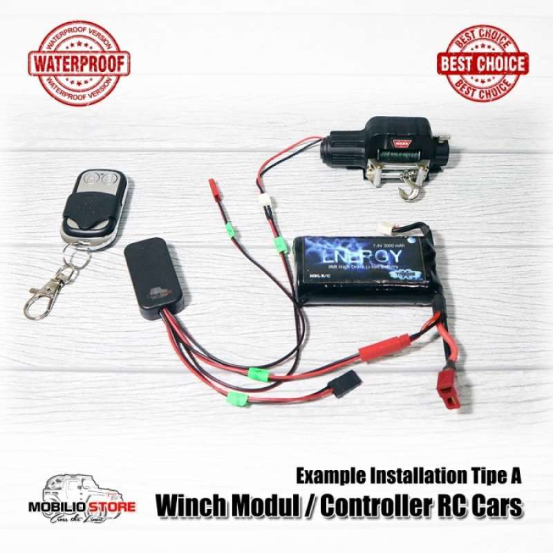 Jual Active Winch Module Speed Controller Rc Adventure With Remote ...