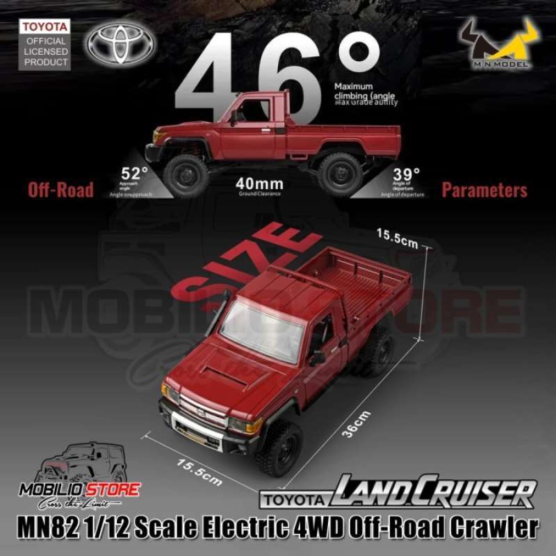 Jual Mn82 Toyota Land Cruiser Lc79 1/12 Scale Electric 4wd Off-road ...