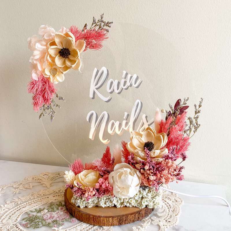 Jual Papan Bunga Acrylic Akrilik Hadiah Opening Pembukaan Toko Store ...