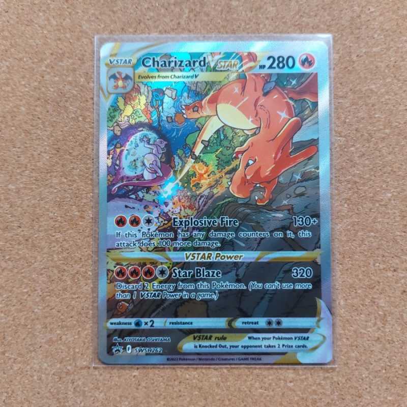 Jual Charizard Vstar Swsh262 Upc Pokemon Eng Ultimate Premium ...