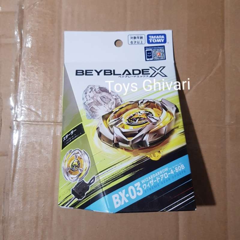 Jual Beyblade X Beyblade X Bx-03 Starter Wizard Arrow 4-80b Di Seller Velvet Store - Cengkareng ...