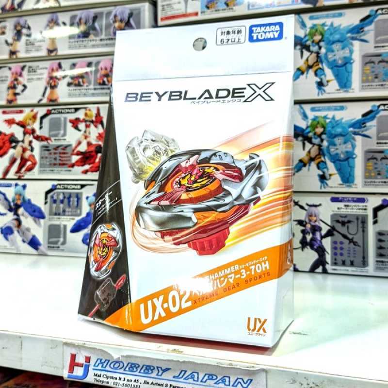 Jual Beyblade X Booster Ux-02 Hells Hammer 3-70h Di Seller Velvet Store ...