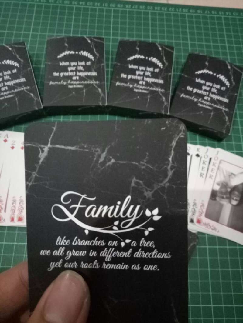 Jual Custom Playing Card ( Kartu Remi Design Kustom ) Di Seller Sunshop ...