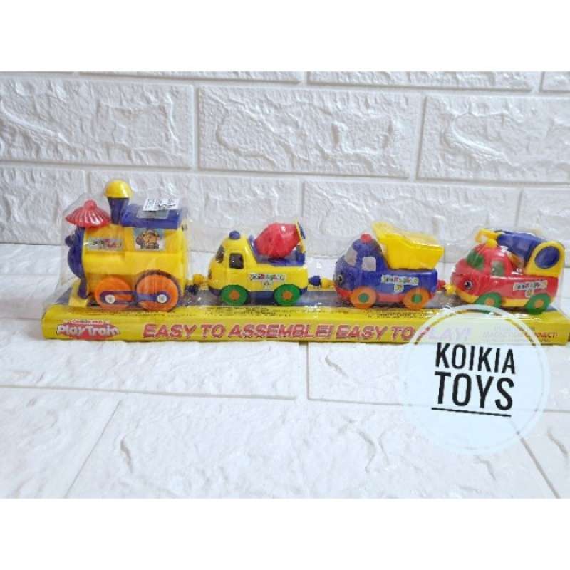 Jual Mainan Kereta Api Tanpa Rel Dengan Sambungan Magnet Di Seller ...