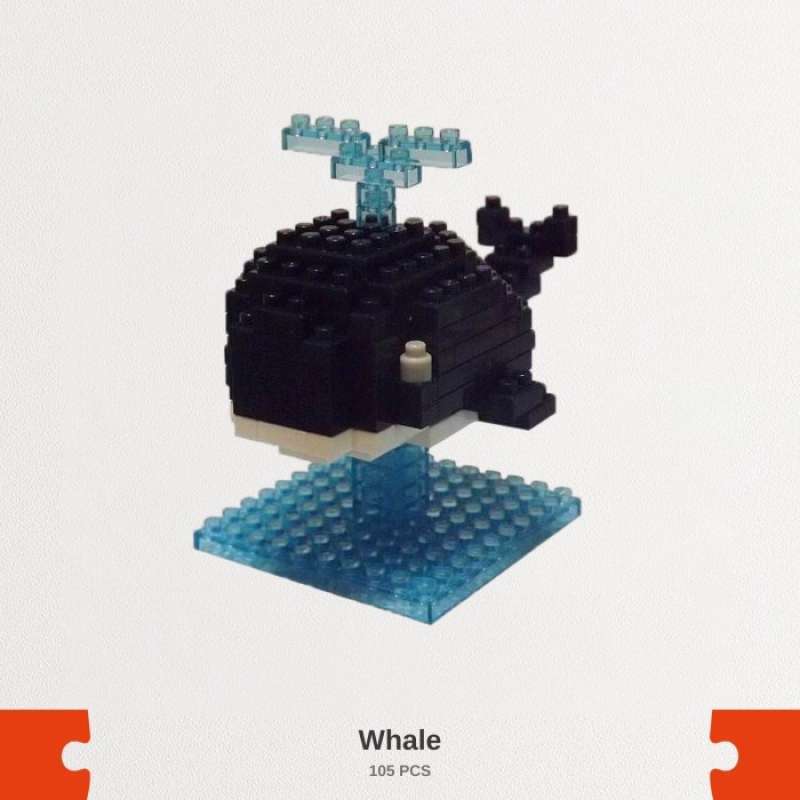 Jual Daiso Petit Block Sea Animal Collection Mini Block - Dai-pb0083 Di ...