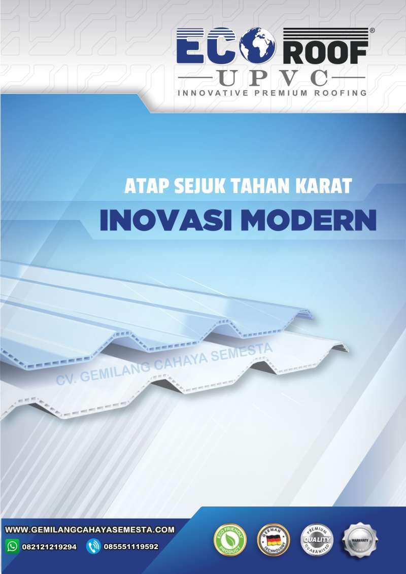 Jual Atap Upvc 1 Layer Original Murah - Harga Diskon Juli 2024 | Blibli.com