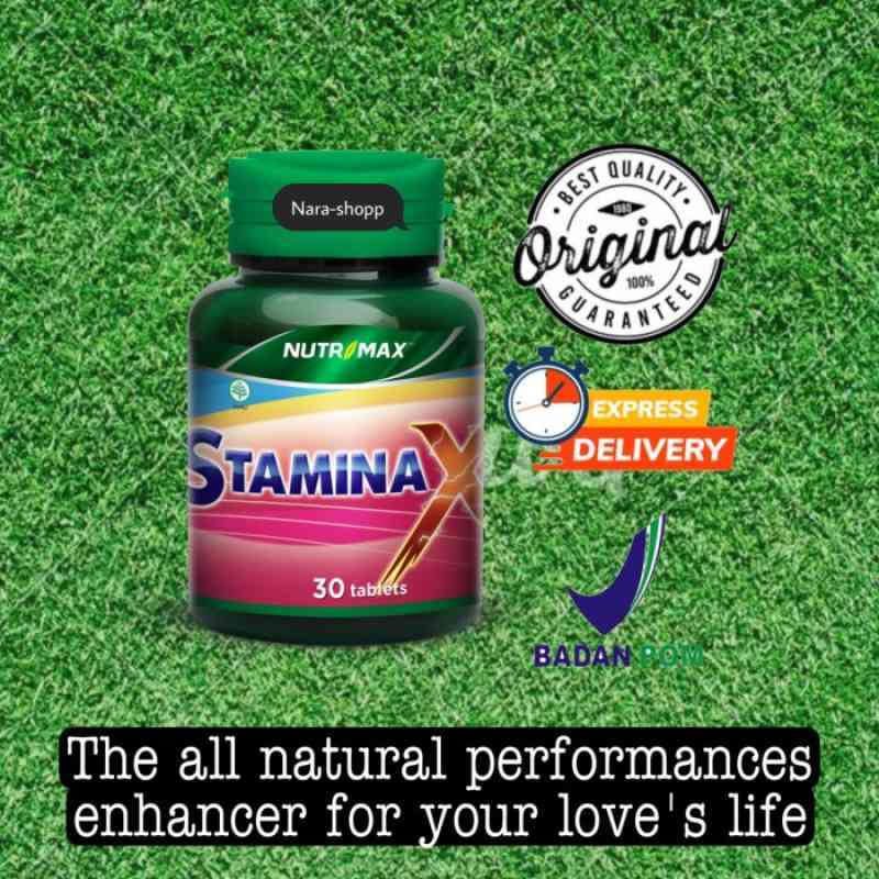 Promo Nutrimax Stamina X 30 Tablet Diskon 33% Di Seller Lucky_vania ...