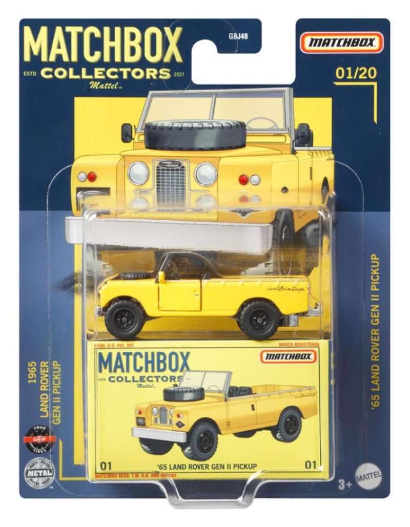 Jual Matchbox Collector - 65 Land Rover Gen Ii Pickup Di Seller Velvet ...