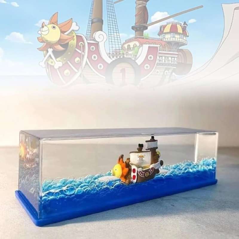 Jual Mainan Kapal Hiasan One Piece Luffy Fluid Cruise Ship Di Seller ...