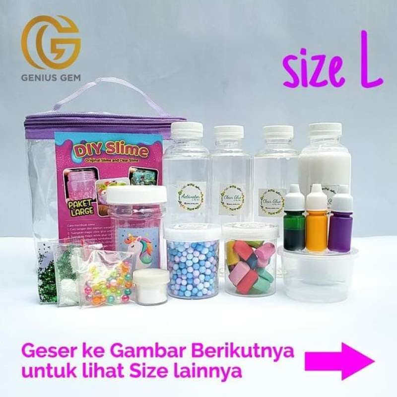 Jual Terbaru Diy Slime Kit - Bahan Slime - Bikin Slime Sendiri ...