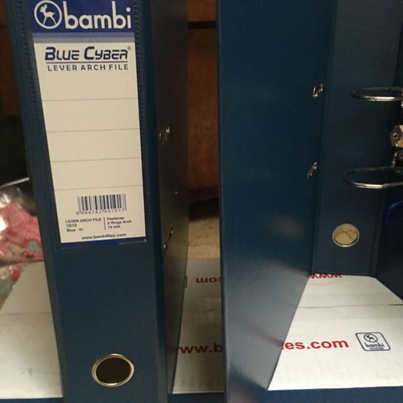 Jual Ordner Pvc Bambi File System Model1010 Lebar 7 Cm Ukuran Folio/ A4 ...