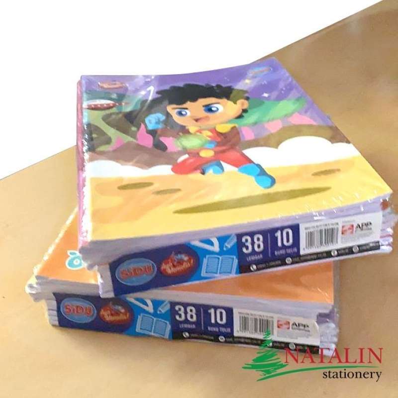 Jual Buku Tulis Sidu 38 Lembar Isi 10 Buku / Sdu Eb / Atk Sekolah Anak ...
