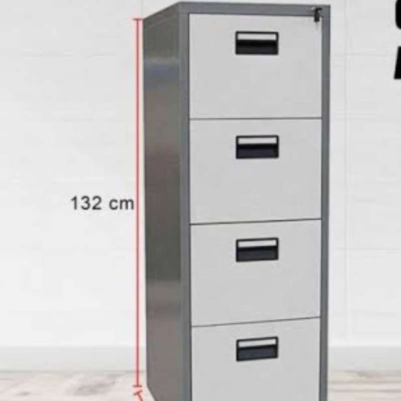 Jual Filing Kabinet 4 Laci Lemari Besi Rak Arsip Filing Cabinet 4 Susun Di Seller Kingyo ...