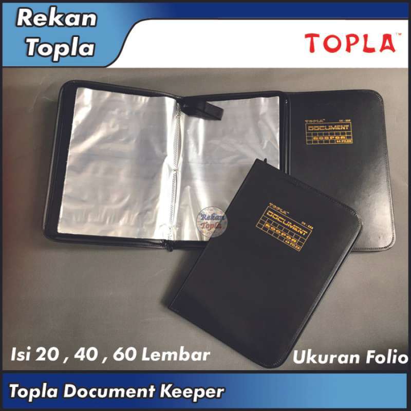 Jual Map Dokumen Ijazah Folio Isi 40 Pcs / Dokumen Keeper F4 / Anti Air ...