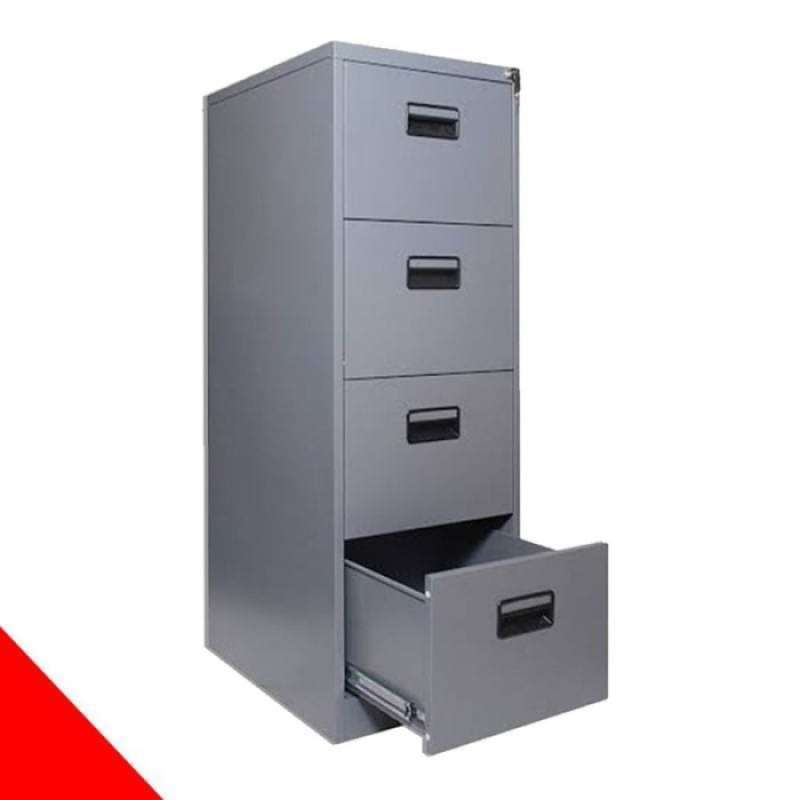Jual Filing Kabinet 4 Laci Lemari Besi Rak Arsip Filing Cabinet 4 Susun ...