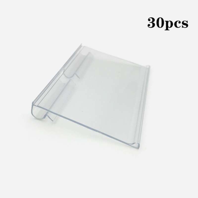 Jual 30pcs Label Harga Mika Price Tag Holder Pvc Price Tag Card Di ...