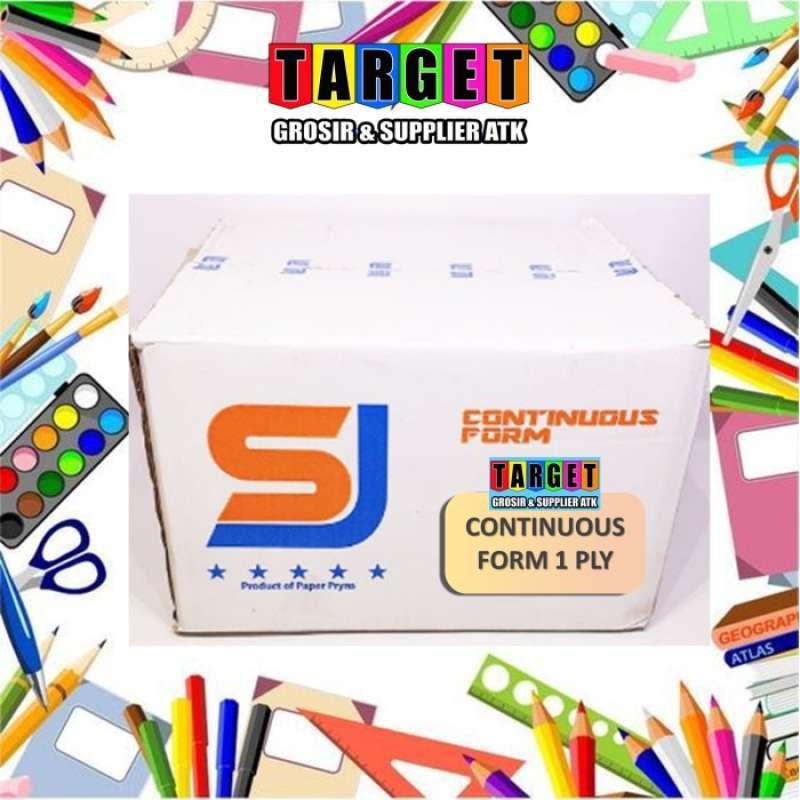 Jual Kertas Continuous Form 1 Ply/2 Ply/3 Ply/4 Ply/5 Ply/6 Ply Via ...