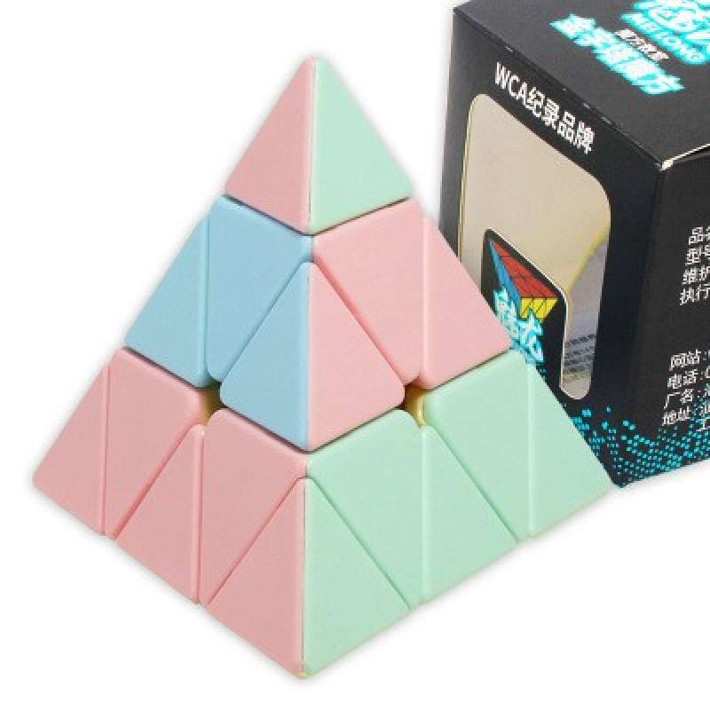Jual Rubik Segitiga Piramid Mainan Rubik Kubus Cube Brick Segi 3 Mainan ...