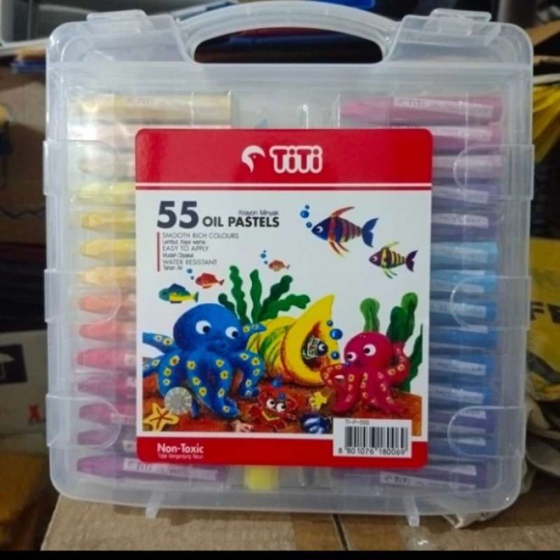 Jual Crayon Titi Oil Pastel 55 Warna Di Seller Kingyo - Cengkareng ...
