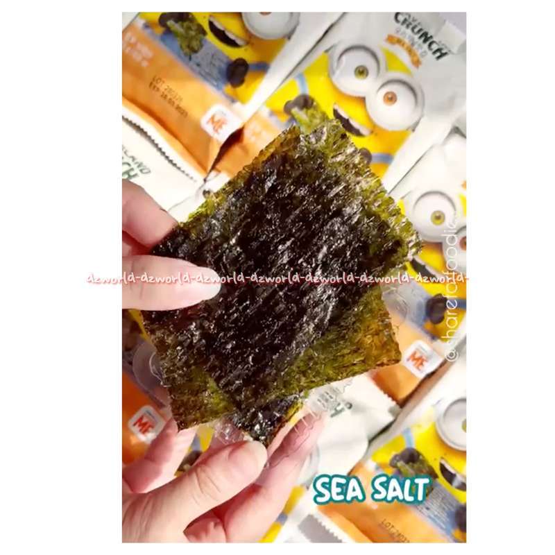 Jual Laverland Crunch 9pack Seaweed Seasalt Cheese Hot & Spicy Wasabi ...