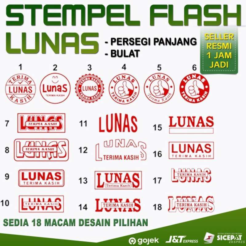 Jual Stempel Lunas Otomatis Flash Di Seller Tombstone - Cengkareng Timur, Kota Jakarta Barat ...