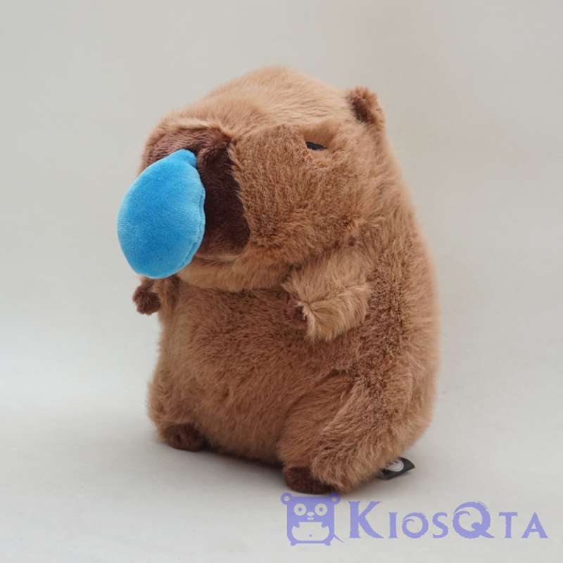 Jual Boneka Capybara Marmut Raksasa Coklat Duduk Ingus Bisa Ditarik ...