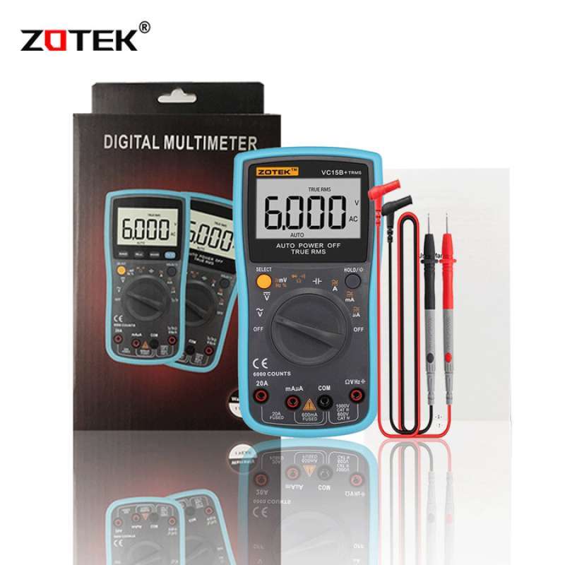 Promo Avometer Digital Zotek Vc15b+ / Multitester Digital Vc15b+ Diskon ...