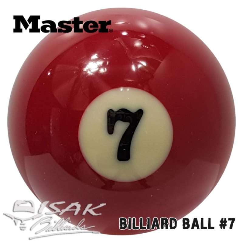 Jual Bola Eceran Nomor 7 - 2.1/4 - Billiard Ball Biliar Pool Besar ...
