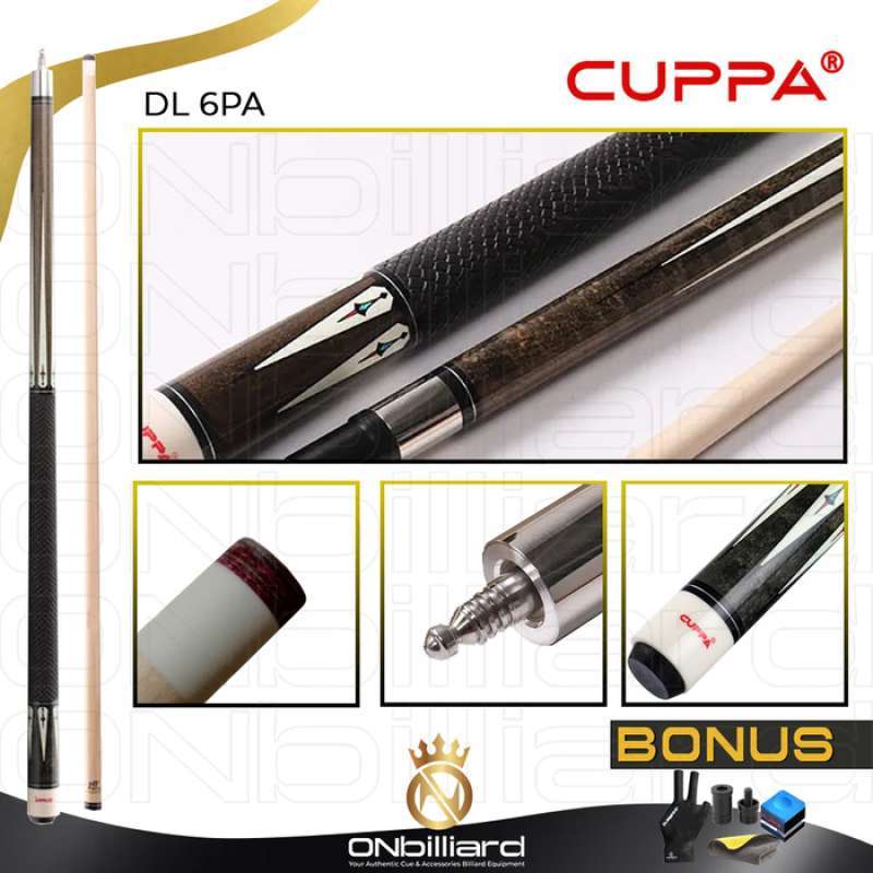 Jual Cuppa Dl Series Cue Stick Play Billiard Original Pool Linen ...