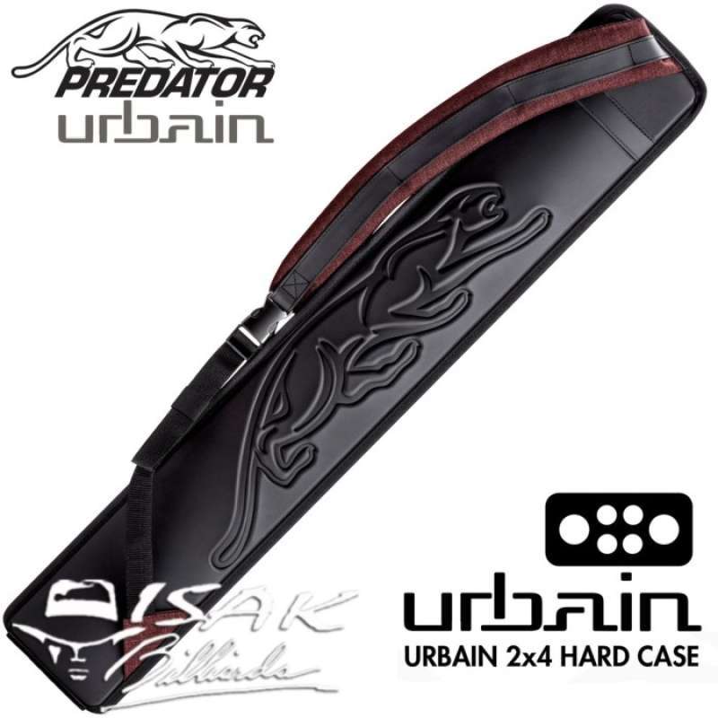 Jual Predator Urbain 2x4 Red Hard Cue Case - Tas Stick Billiard Biliar ...