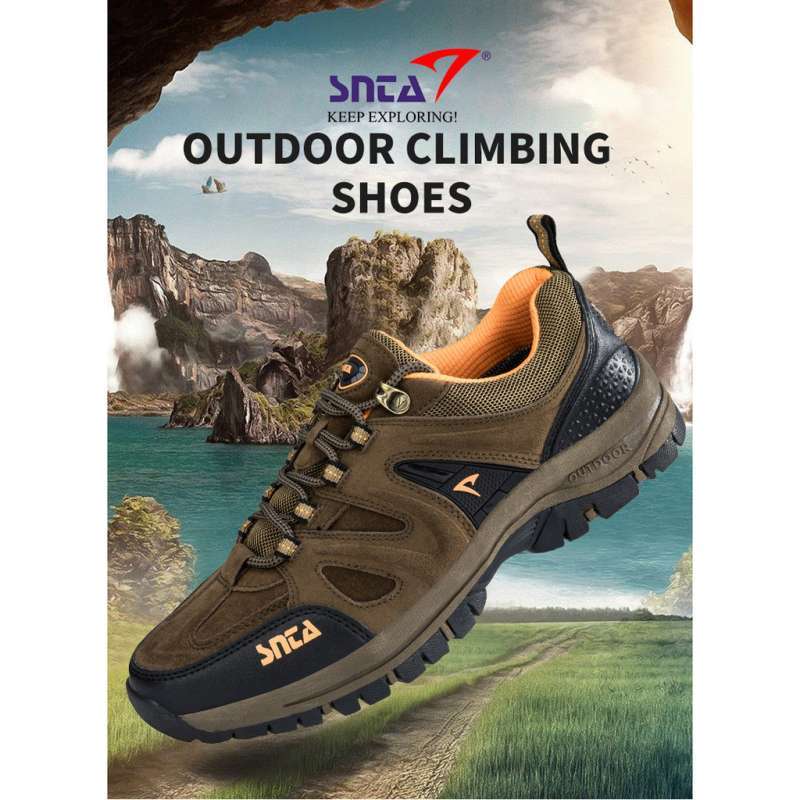 Promo Wolf Sepatu Gunung Hiking Snta New 442 Series Trekking / Outdoor ...