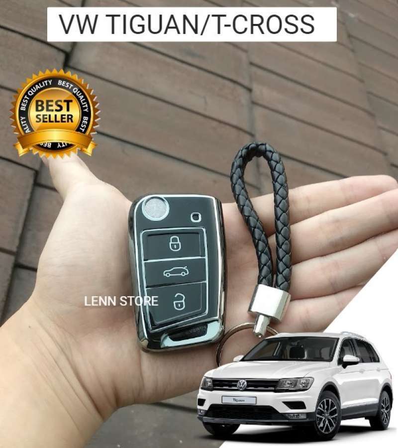 Promo Cover Sarung Kunci Remote Silikon Vw Tiguan/t-cross 2020 2021 ...