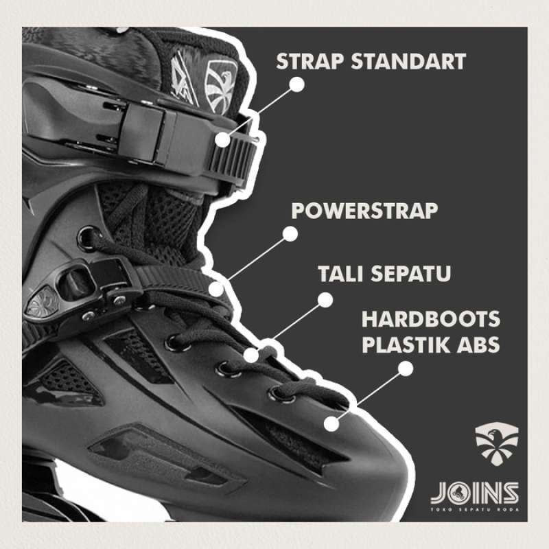 Jual Sepatu Roda Inline Skate Flying Eagle New Fastblade Fbs+ - Fsb ...