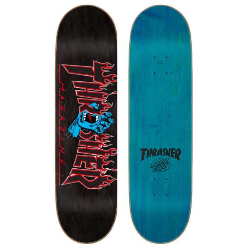 Jual Deck Santa Cruz Thrasher Screaming Flame 8.5 / Original Skate Di ...