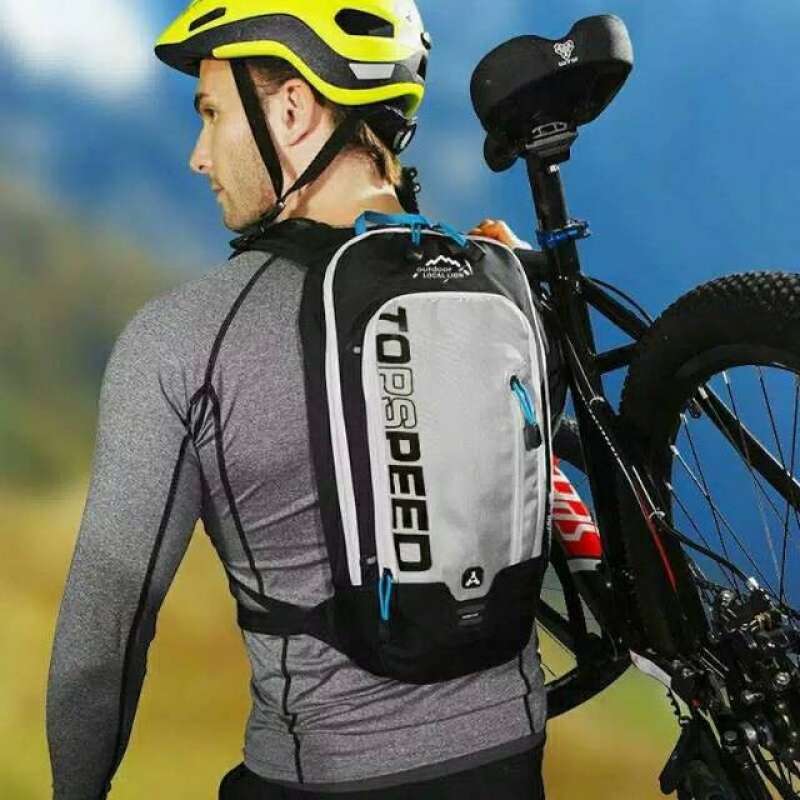 Jual Tas Ransel Punggung Sepeda Gowes Mtb Hydropack Ada Tempat Air Minum - Biru Di Seller ...
