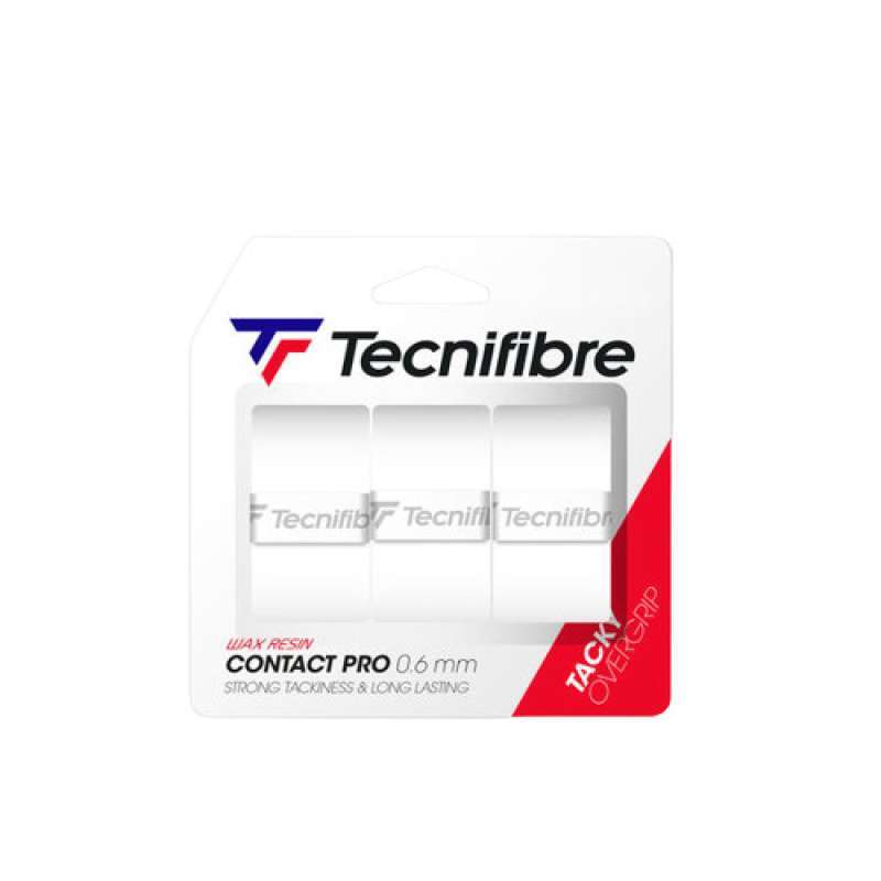 Jual Grip Lapis Tenis Tecnifibre Contact Series Pro Soft Slim X3 Overgrip - Contact Pro Red Di ...