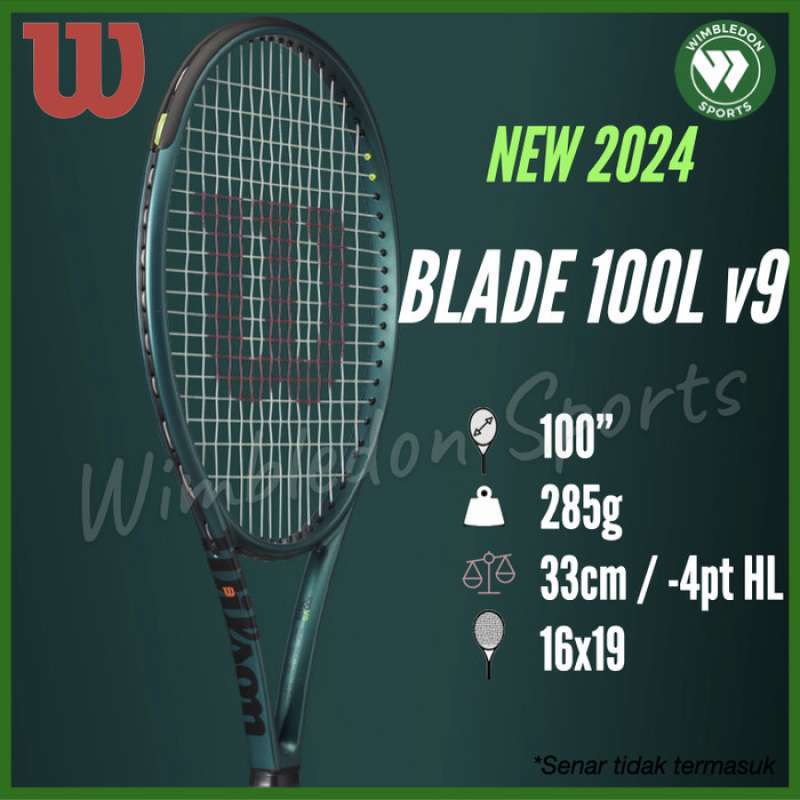 Jual Raket Tenis Wilson Blade 100l V9 / Raket Wilson Blade V9 2024 ...