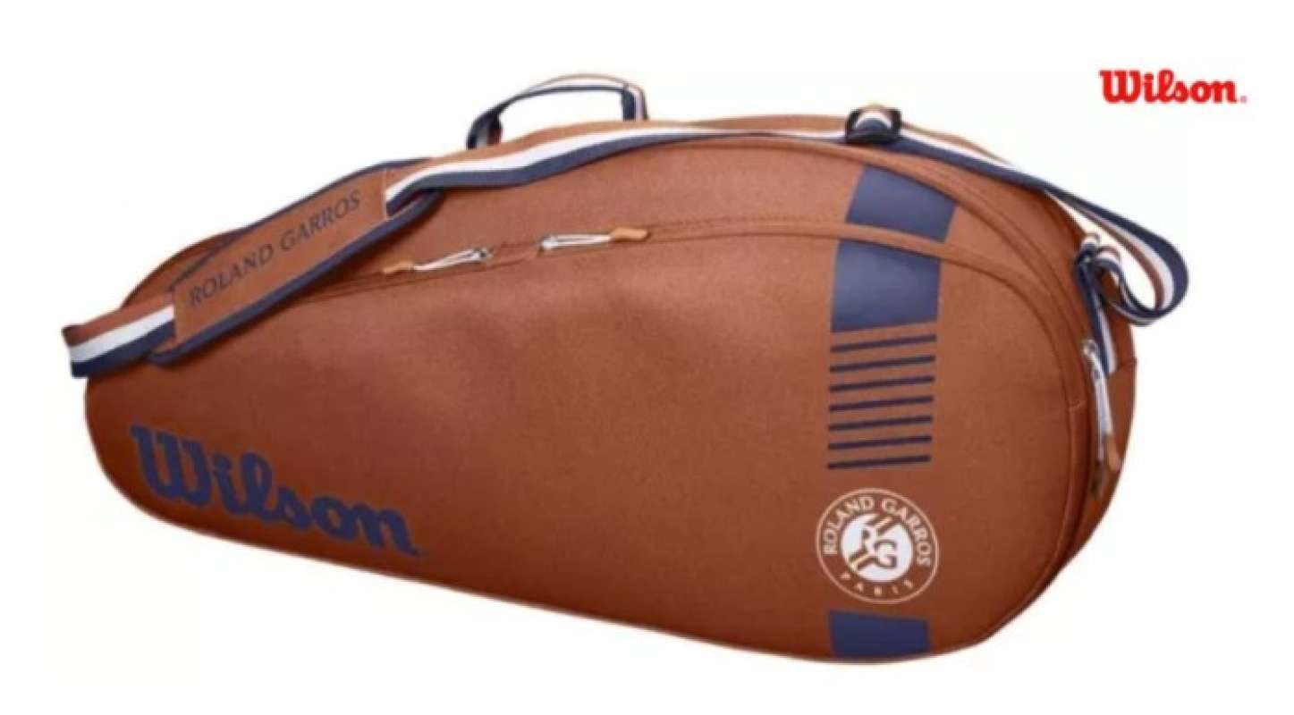 Jual Tas Tenis Wilson Team 6 Pack Roland Garros 2020/ Tennis Bag - Rg ...