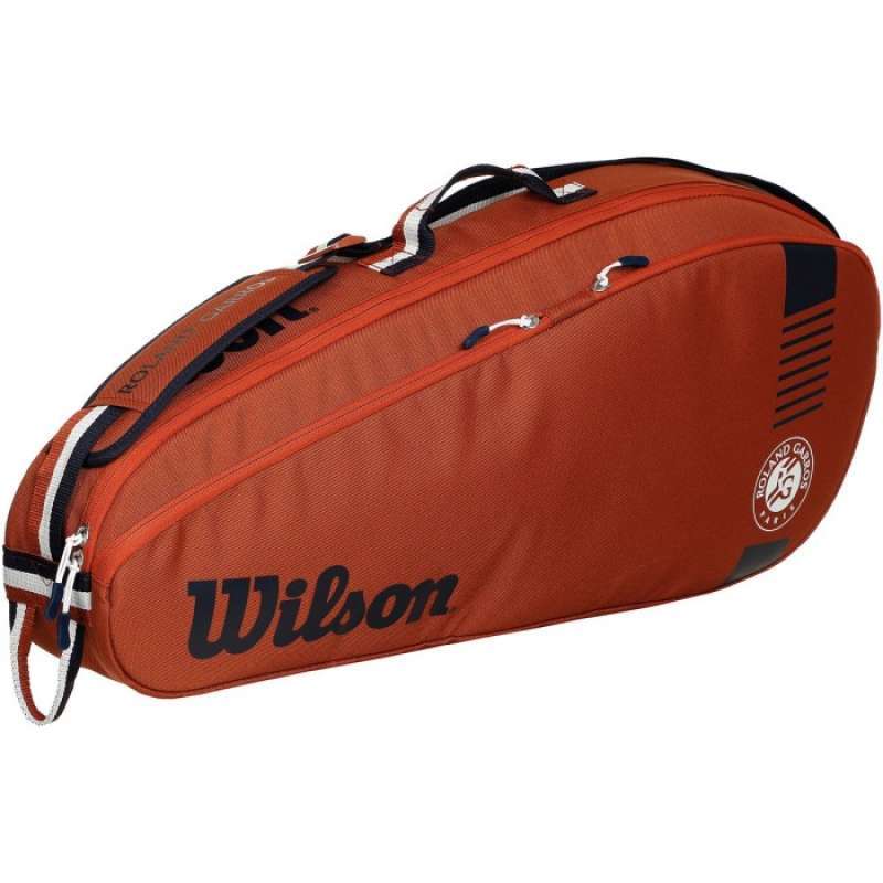 Jual Tas Tenis Wilson Roland Garros 3r 2023 Reddish Brown Original Di ...
