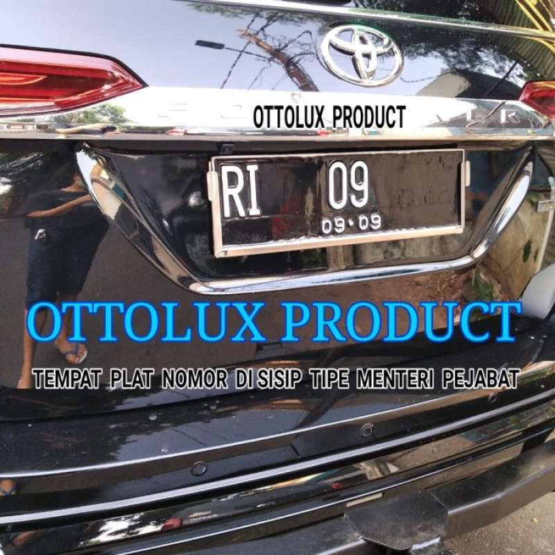 Promo New Tatakan Plat Nomor Cover Plat Nomor Mobil Tipe Vvip Menteri ...