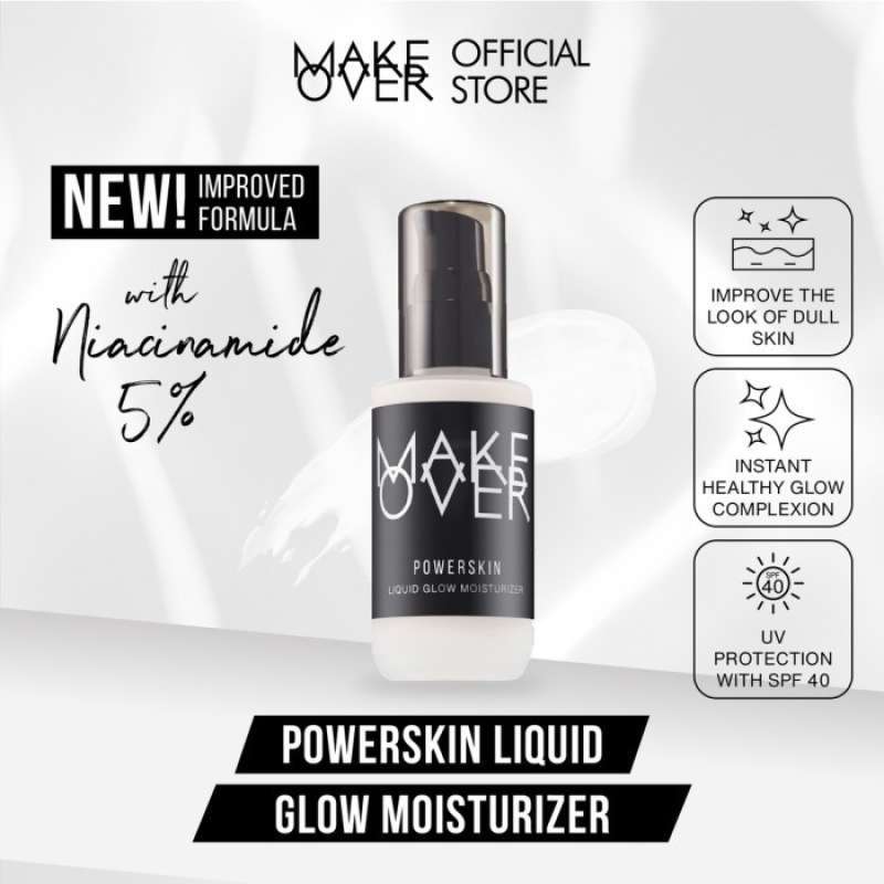 Jual Make Over Powerskin Liquid Glow Moisturizer 45 Ml Di Seller Intan ...