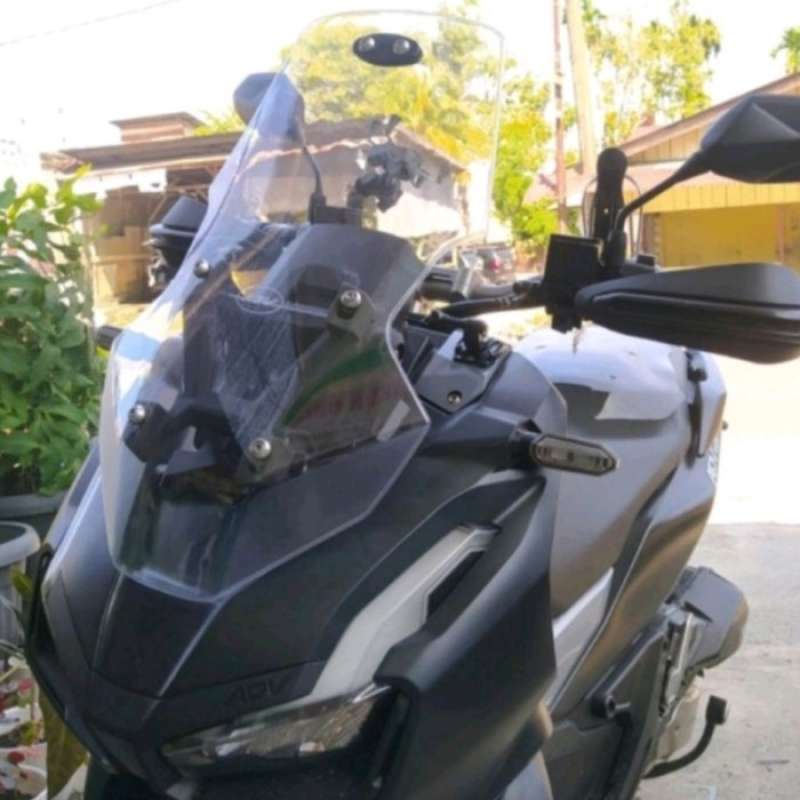 Jual Visor Windshield Adv 160 2022 2023 Tinggi Hitam Clear Smoke Rayben ...
