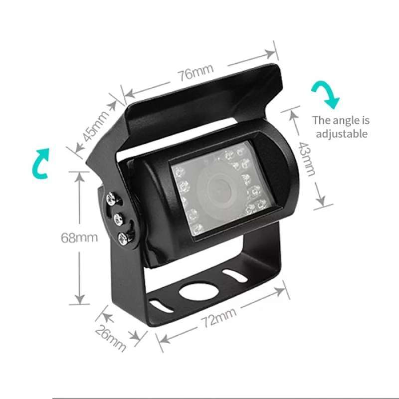 Jual Kamera Parkir Mundur Truk Bus 24 Volt Rear Camera 24 Volt Truck ...