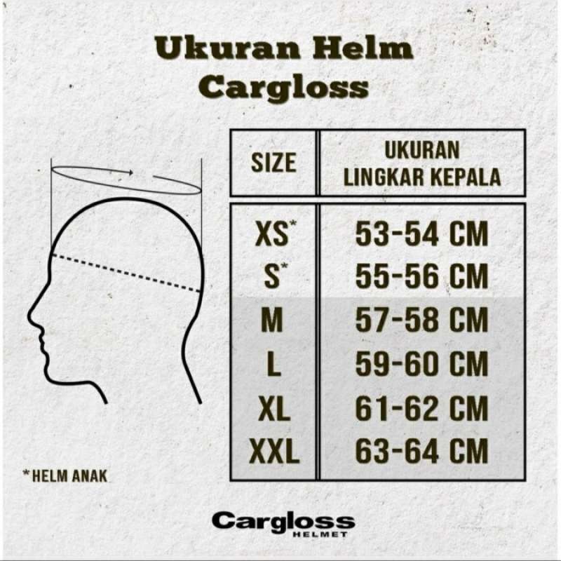 Jual Helm Cargloss Retro Original Cfm Warna Hitam Doff Di Seller Suzuka ...