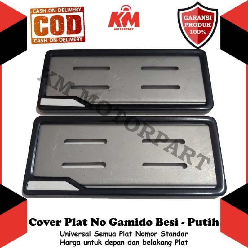 Jual Cover Plat Nomor Gamido Bahan Besi Dudukan Tutup Nomor Kotak Di ...