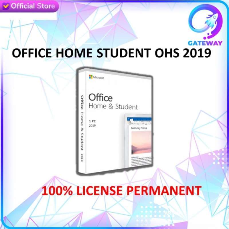 Promo Office Students Ohs 2019 Lisensi 100% Original License Permanent ...