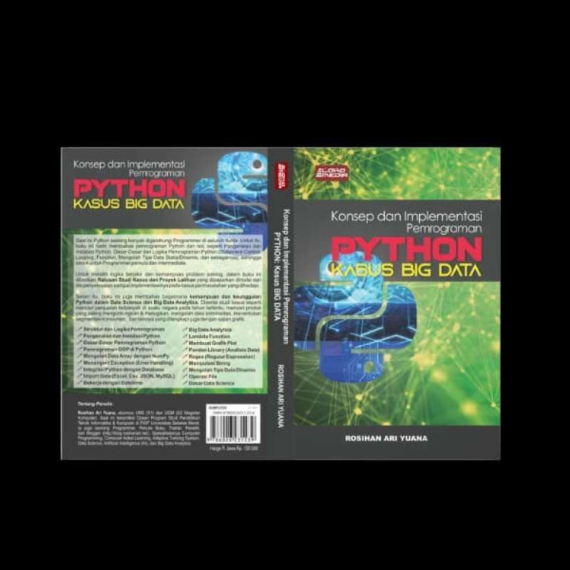 Promo Buku Konsep Dan Implementasi Pemrograman Python, Kasus Big Data ... Promo Buku Konsep Dan Implementasi Pemrograman Python, Kasus Big Data ...